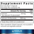 support liver detoxification with Calcium-D-Glucarate