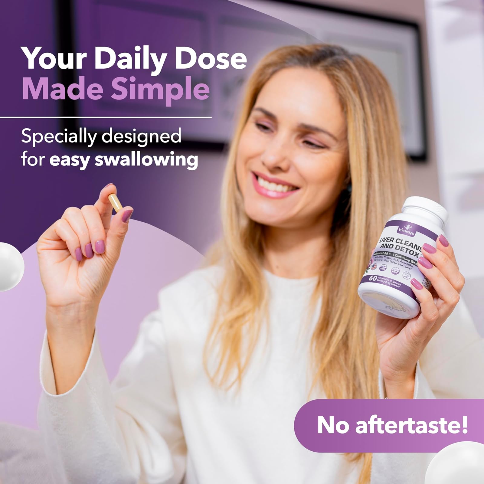 support liver function with capsules
