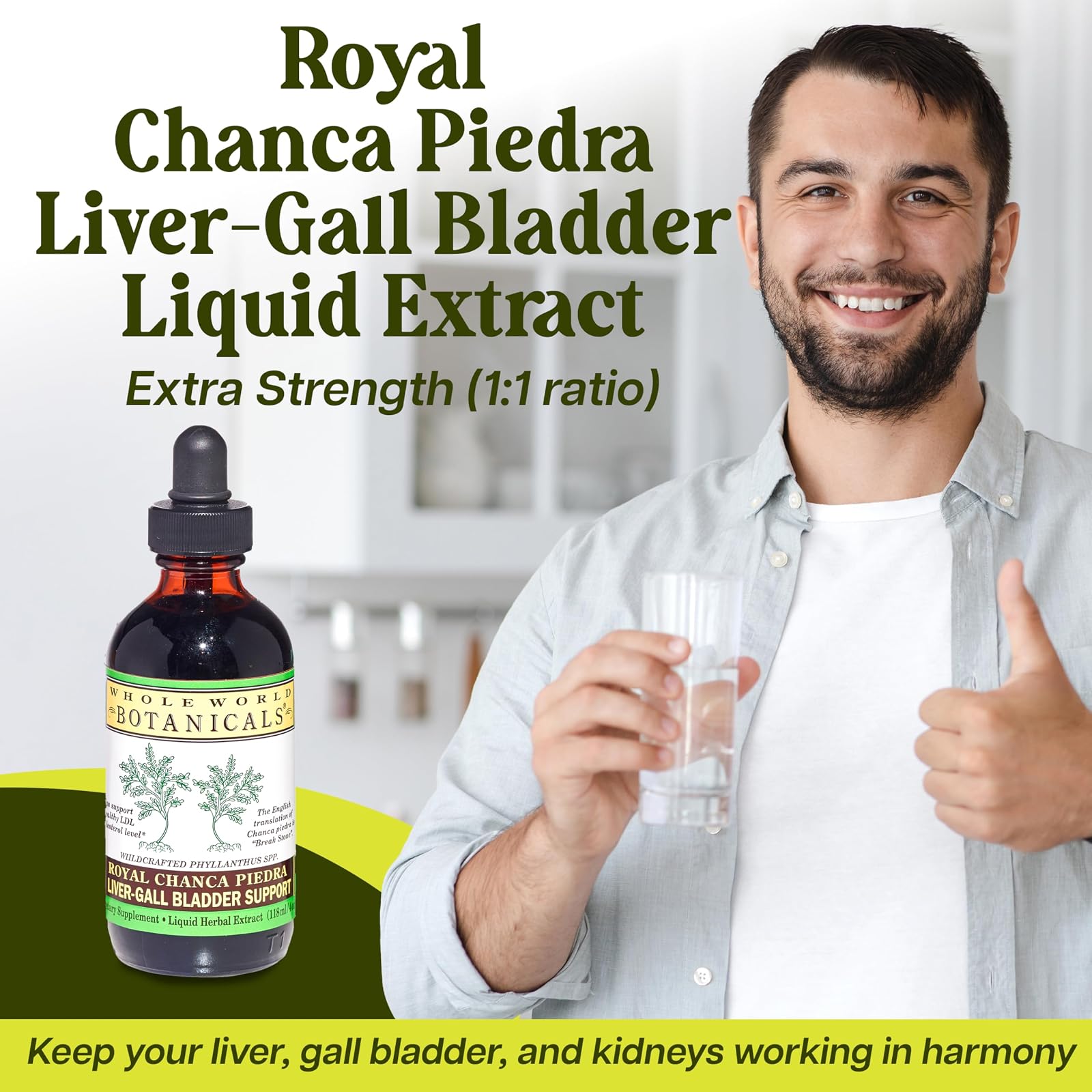 Support liver function with Chanca Piedra
