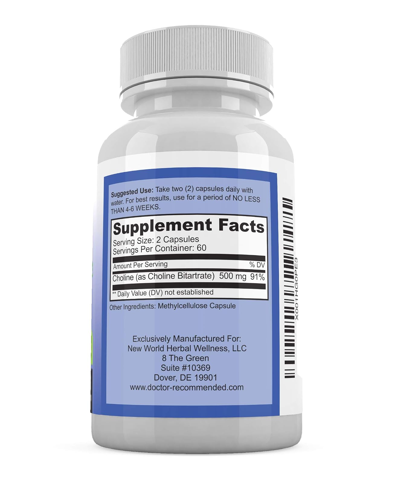 Support liver function with choline