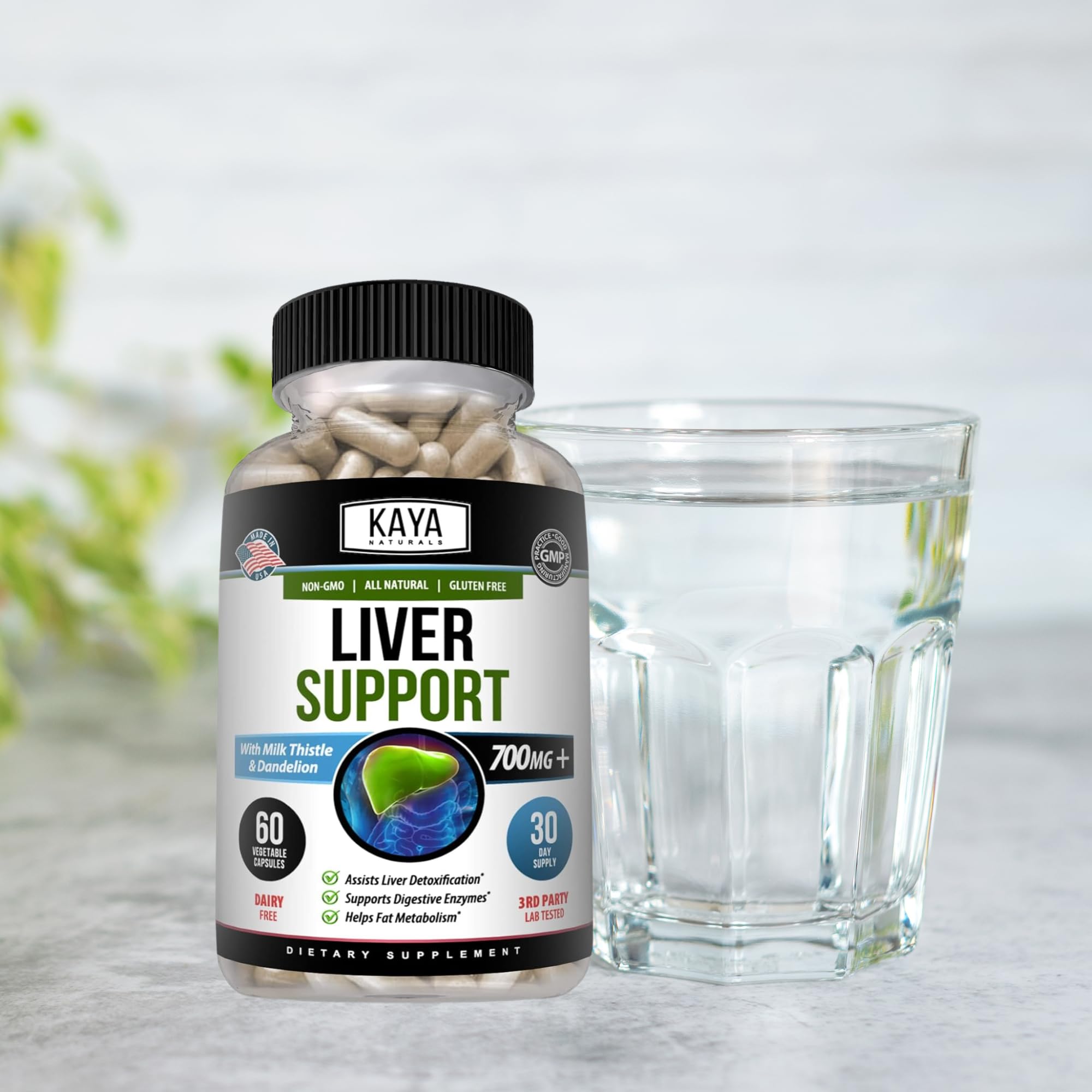 support liver function with herbs