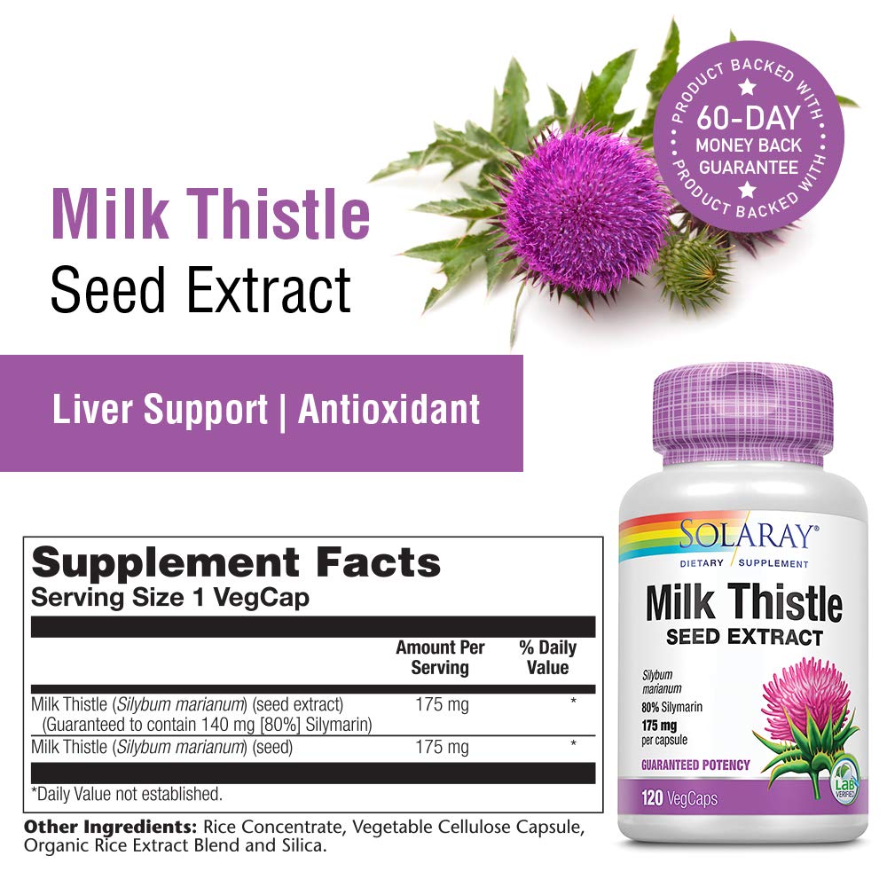 support liver function with milk thistle