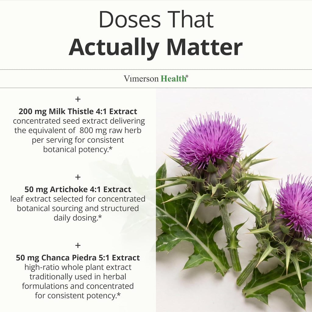 support liver function with milk thistle