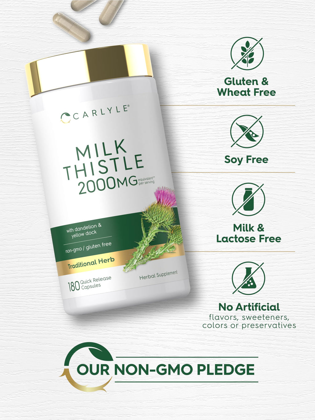 support liver function with milk thistle