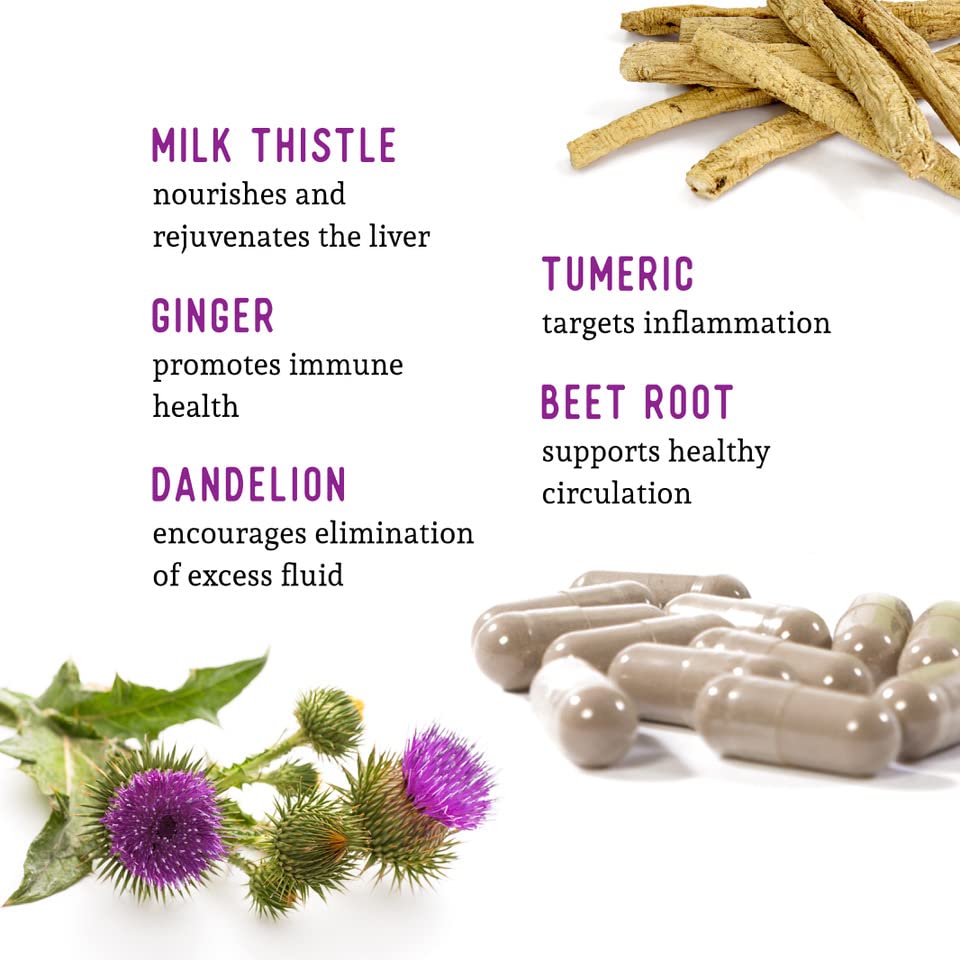 support liver function with milk thistle