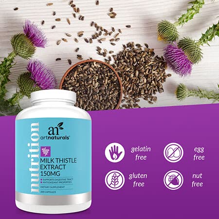 support liver function with milk thistle