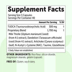 Support liver function with TUDCA