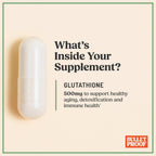 Support liver health with glutathione