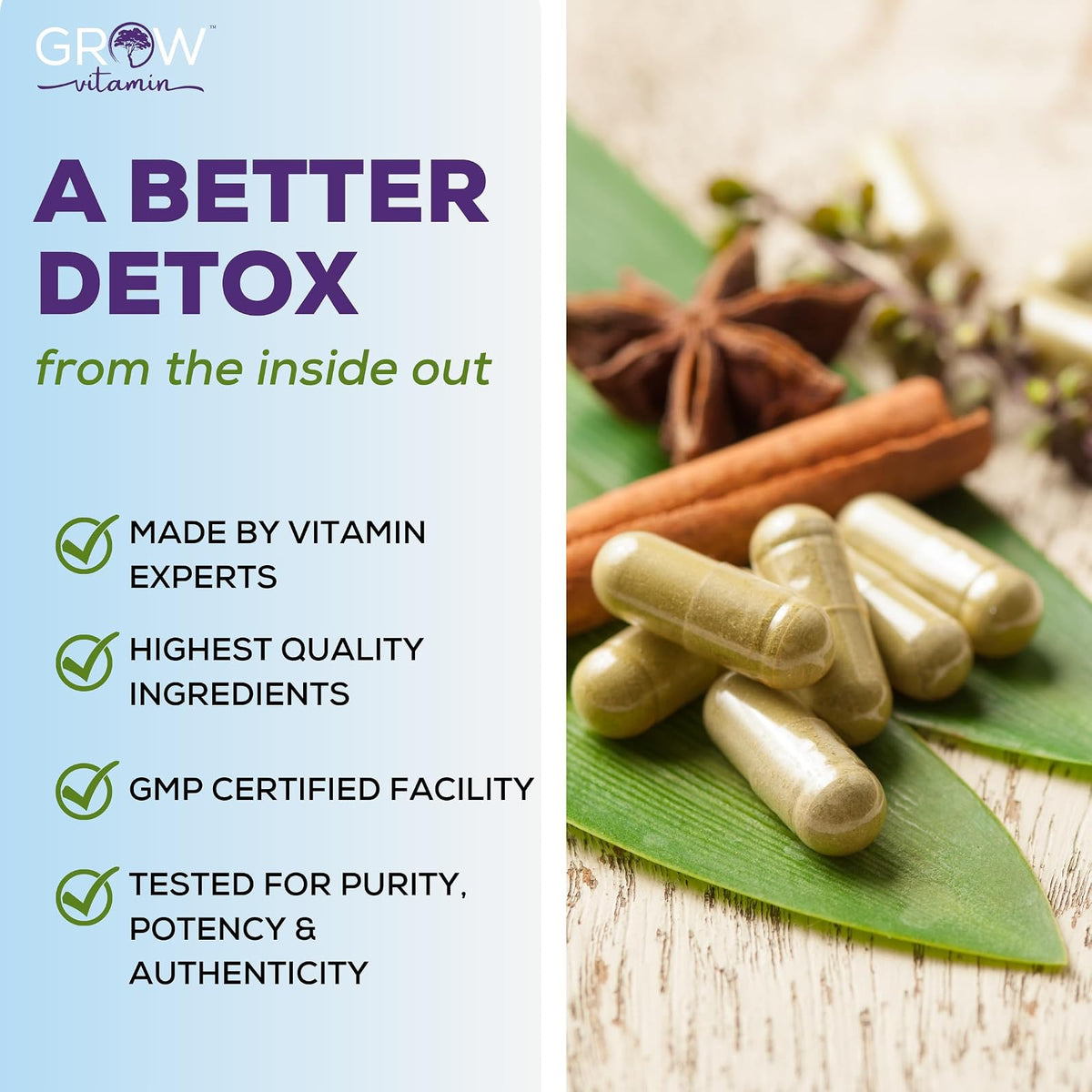 support liver health with Grow Vitamin