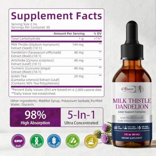 support liver health with milk thistle