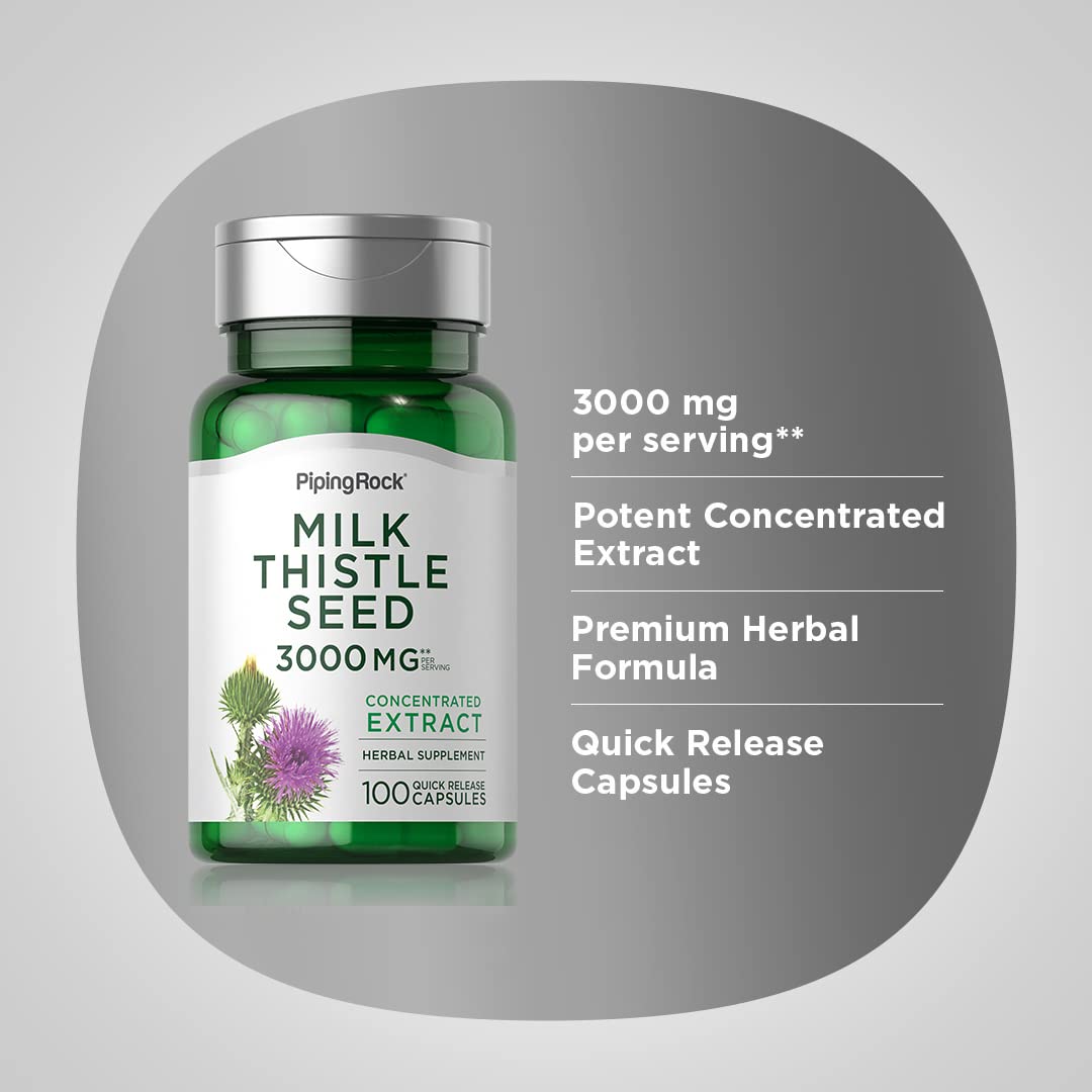 support liver health with Milk Thistle