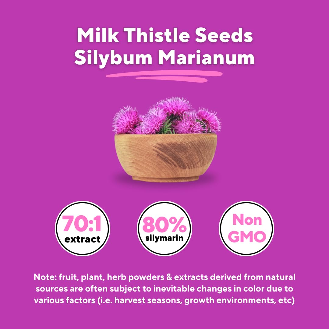 support liver health with milk thistle