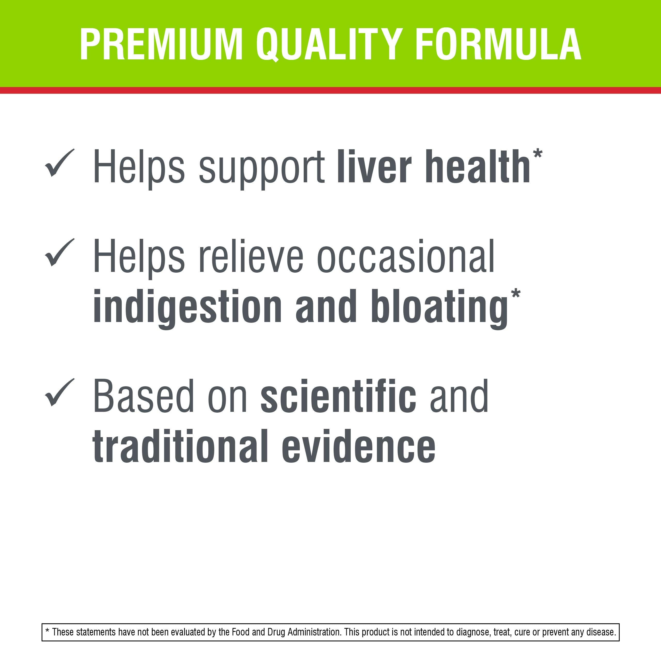 support liver health with milk thistle