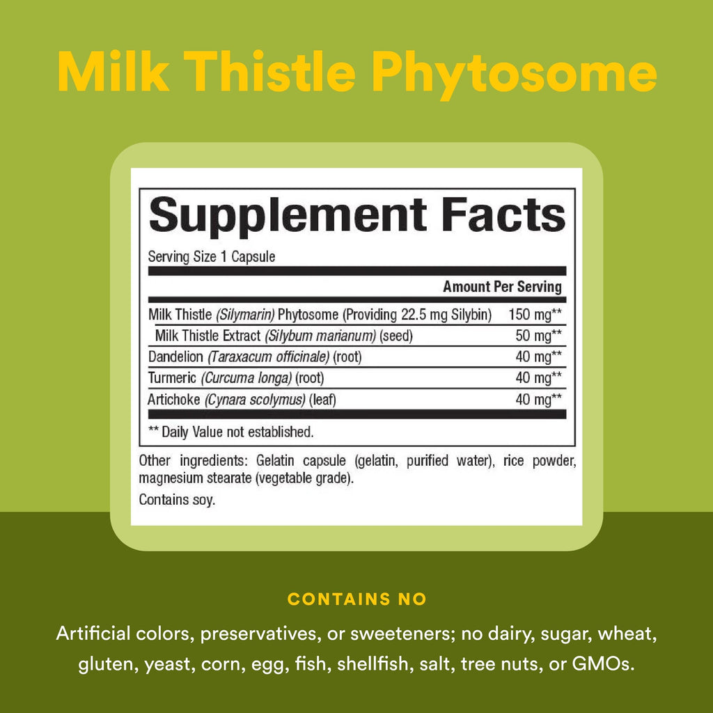 support liver health with milk thistle