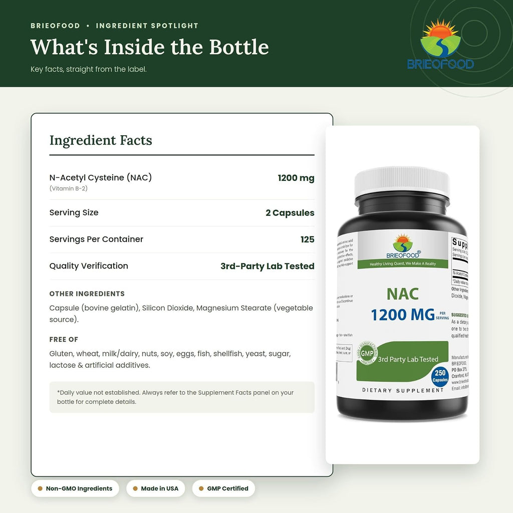support liver health with N-Acetyl Cysteine