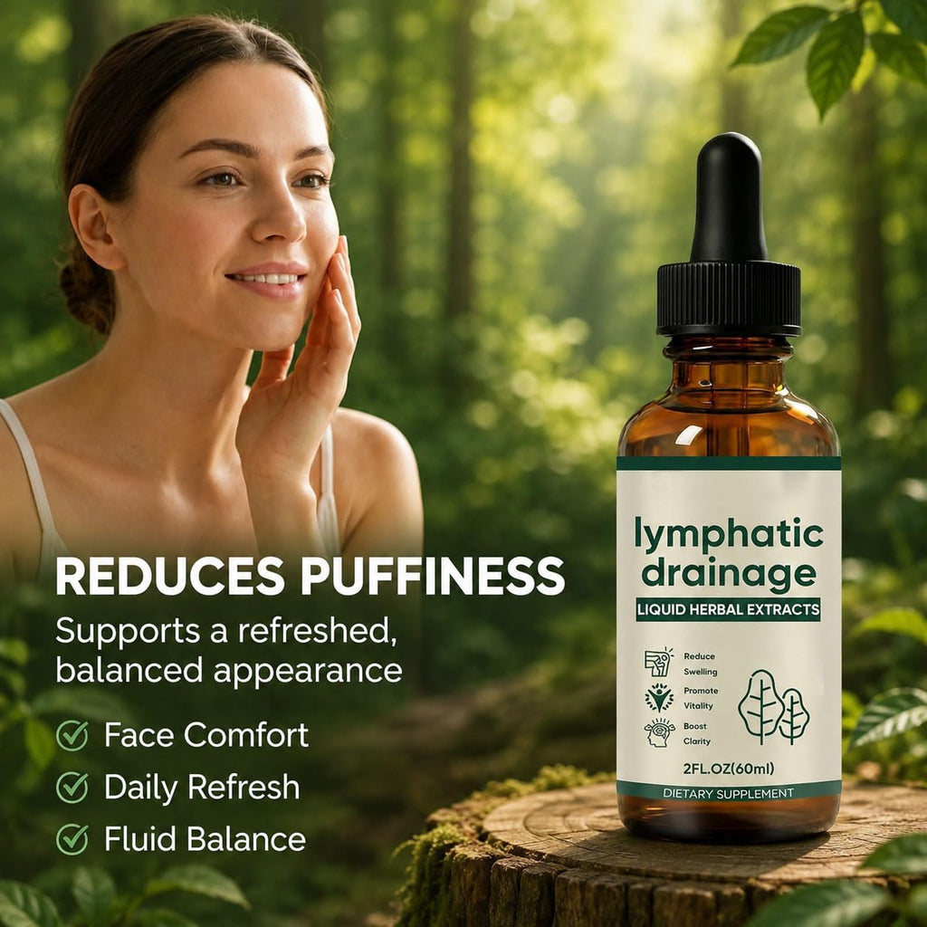 support lymphatic health with drops