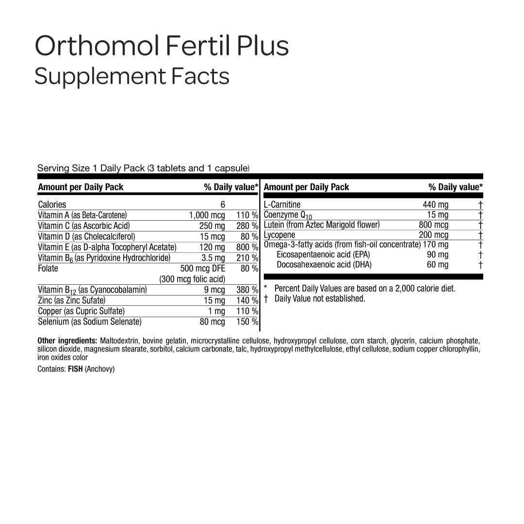 support male fertility with vitamins