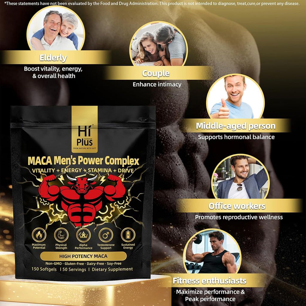 support male vitality with Maca
