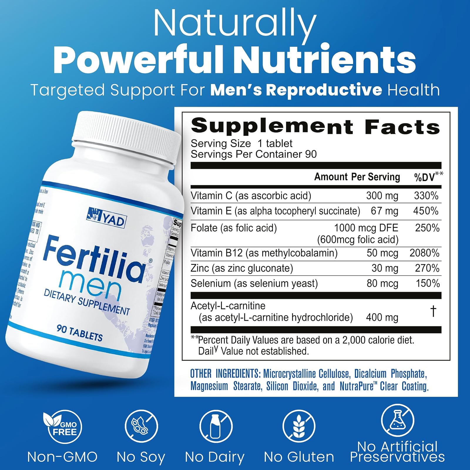 Support male vitality with supplements