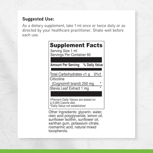 support memory with liposomal Citicoline
