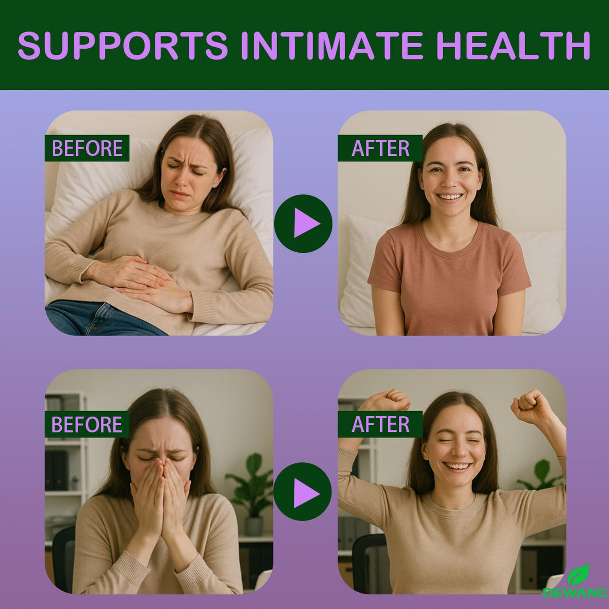 Support menstrual health with gummies