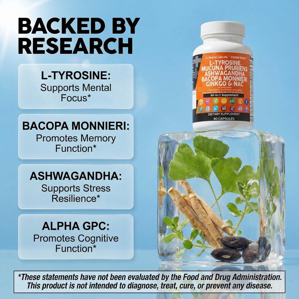 support mental clarity with L-Tyrosine