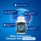 support mental clarity with Lithium
