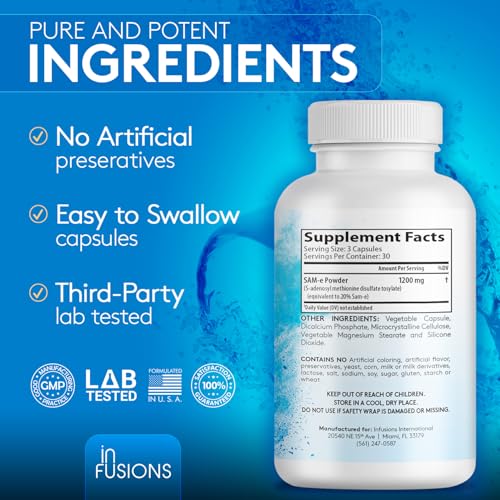support mental clarity with SAM-e