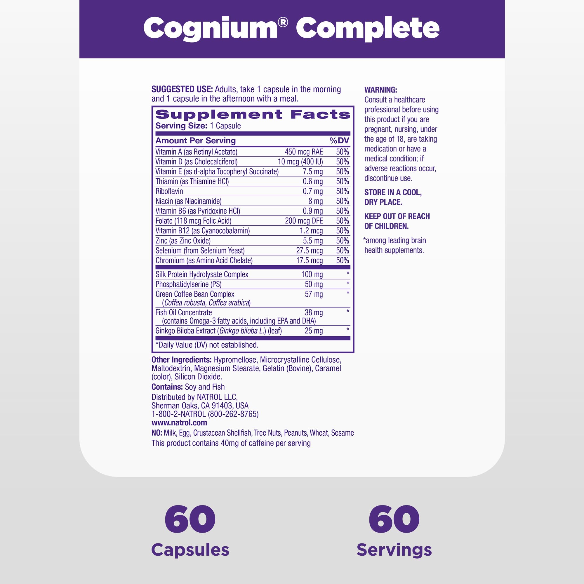 support mental performance with Cognium