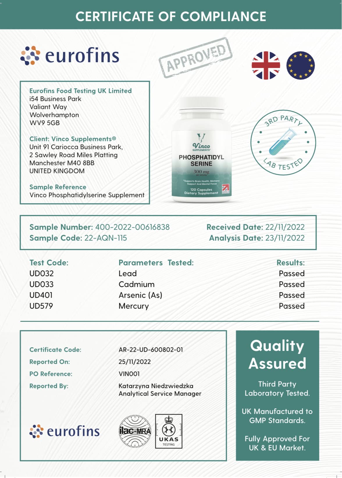 Support mental performance with Vinco supplements