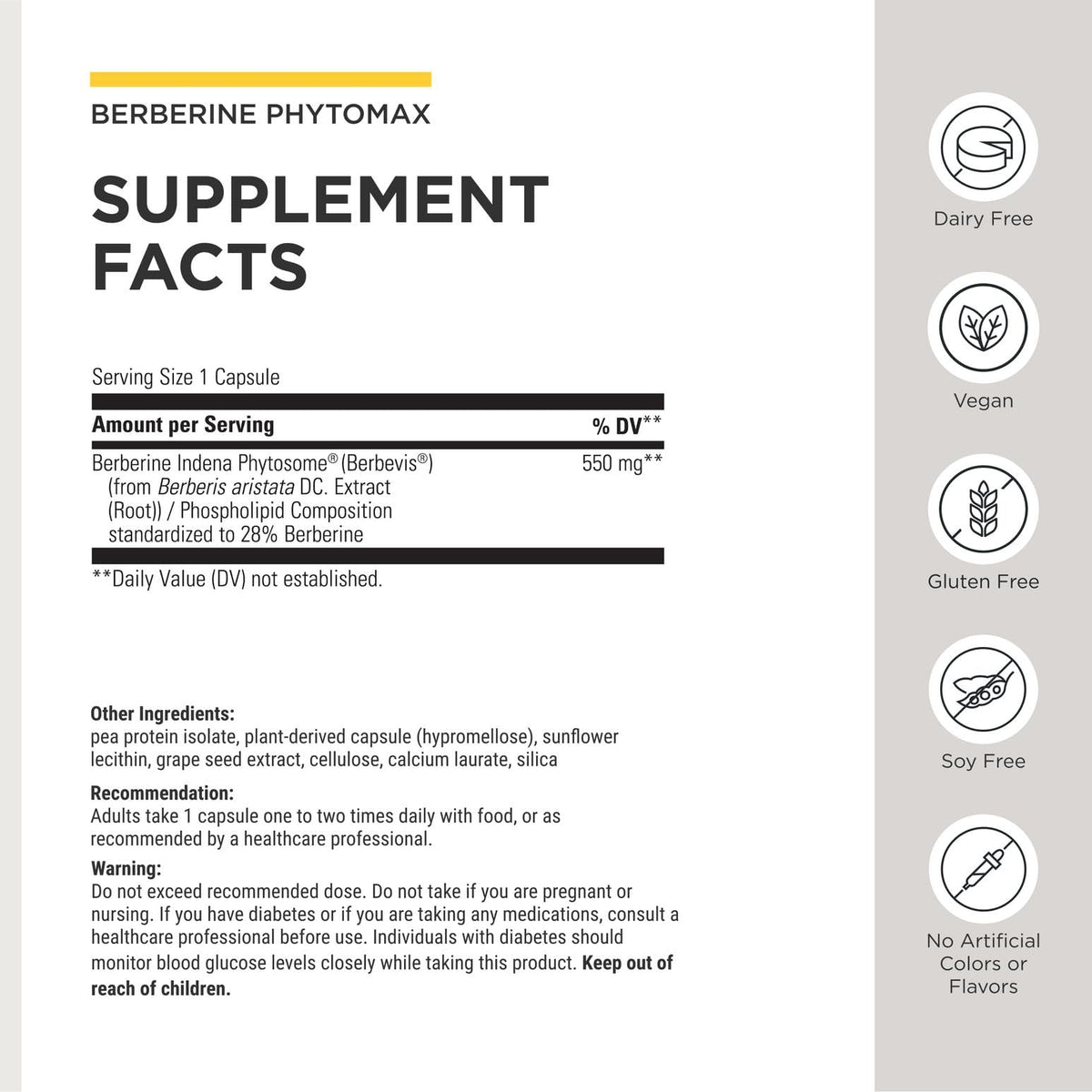 support metabolic function with berberine