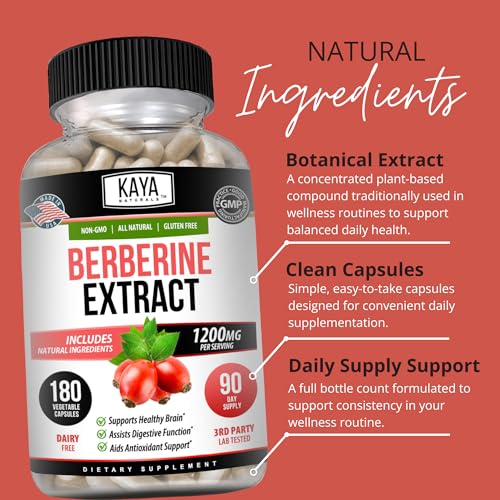 support metabolic health with berberine
