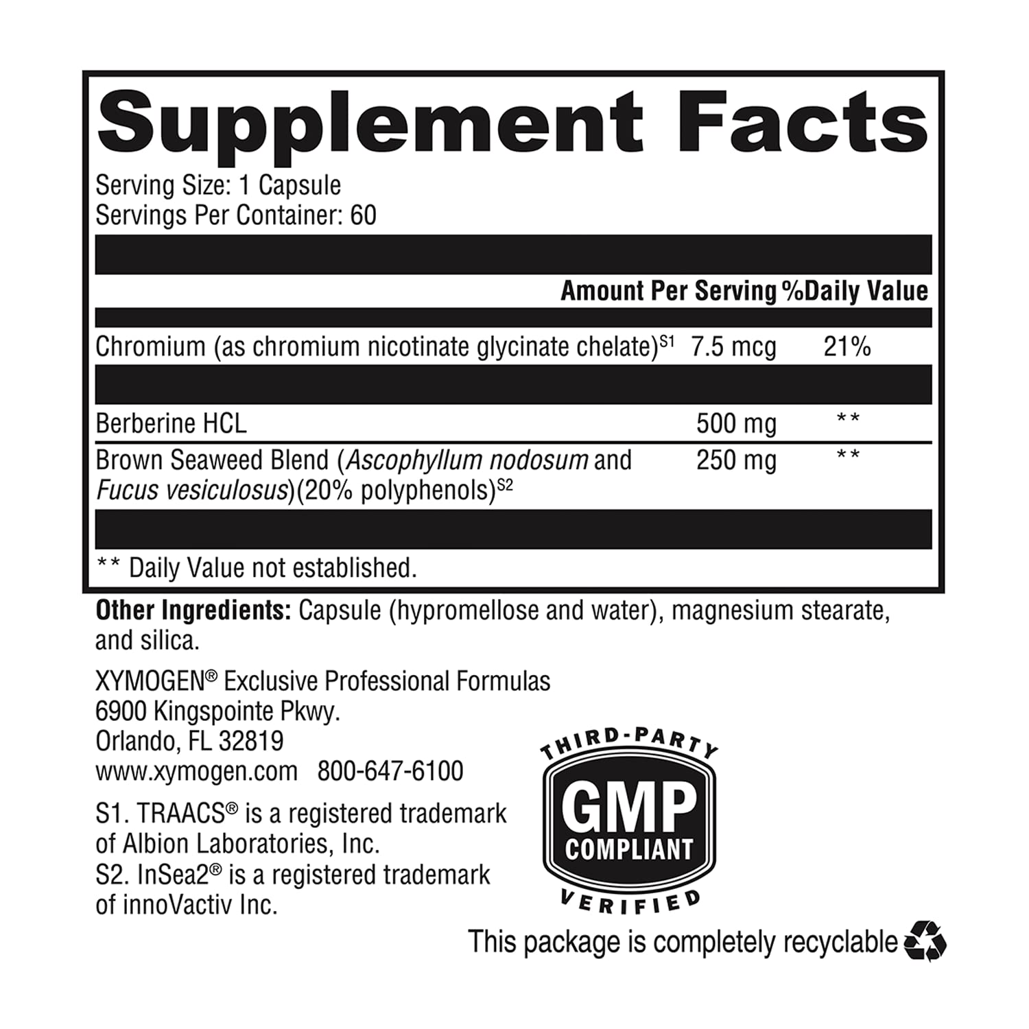 support metabolic health with XYMOGEN