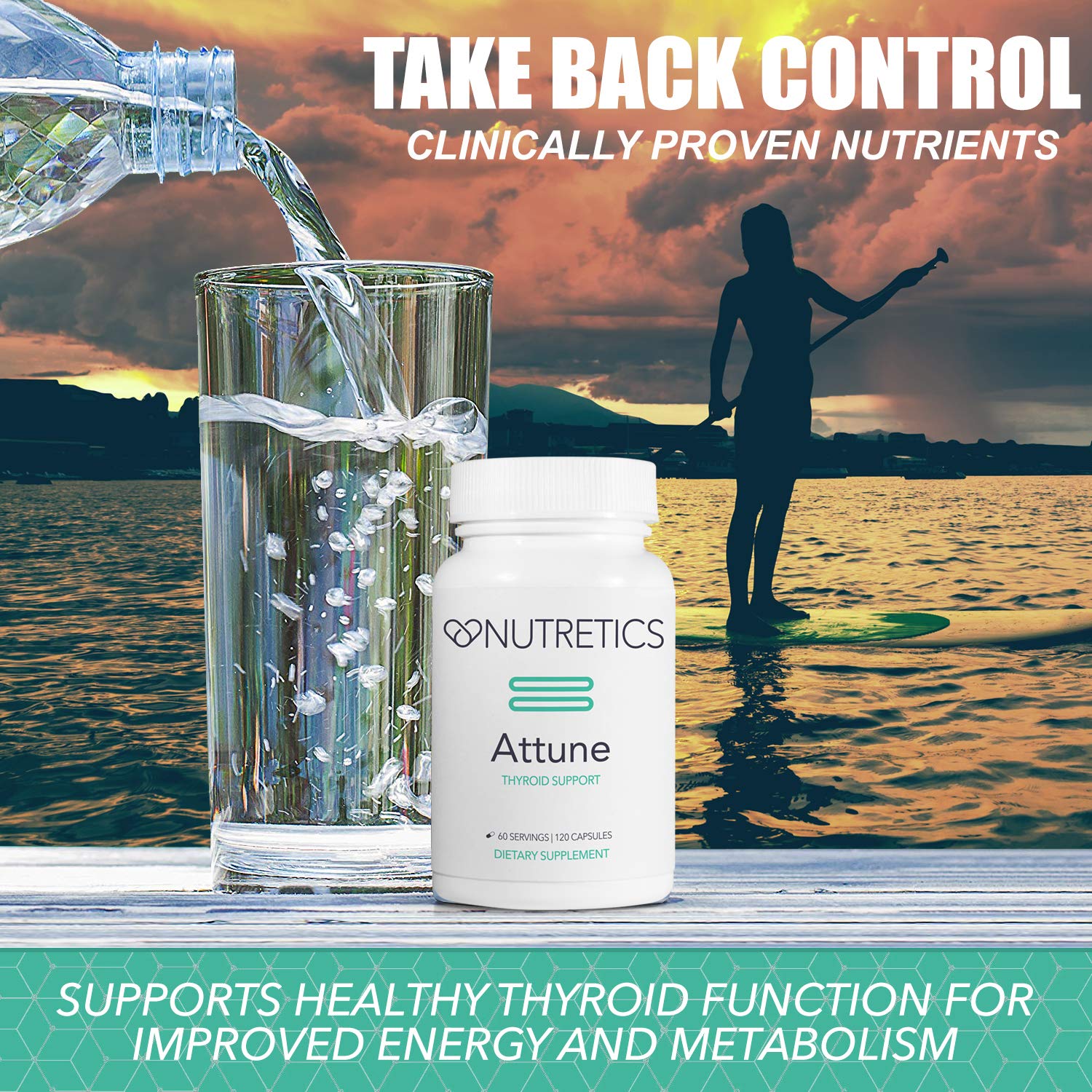 Support metabolism with iodine supplements