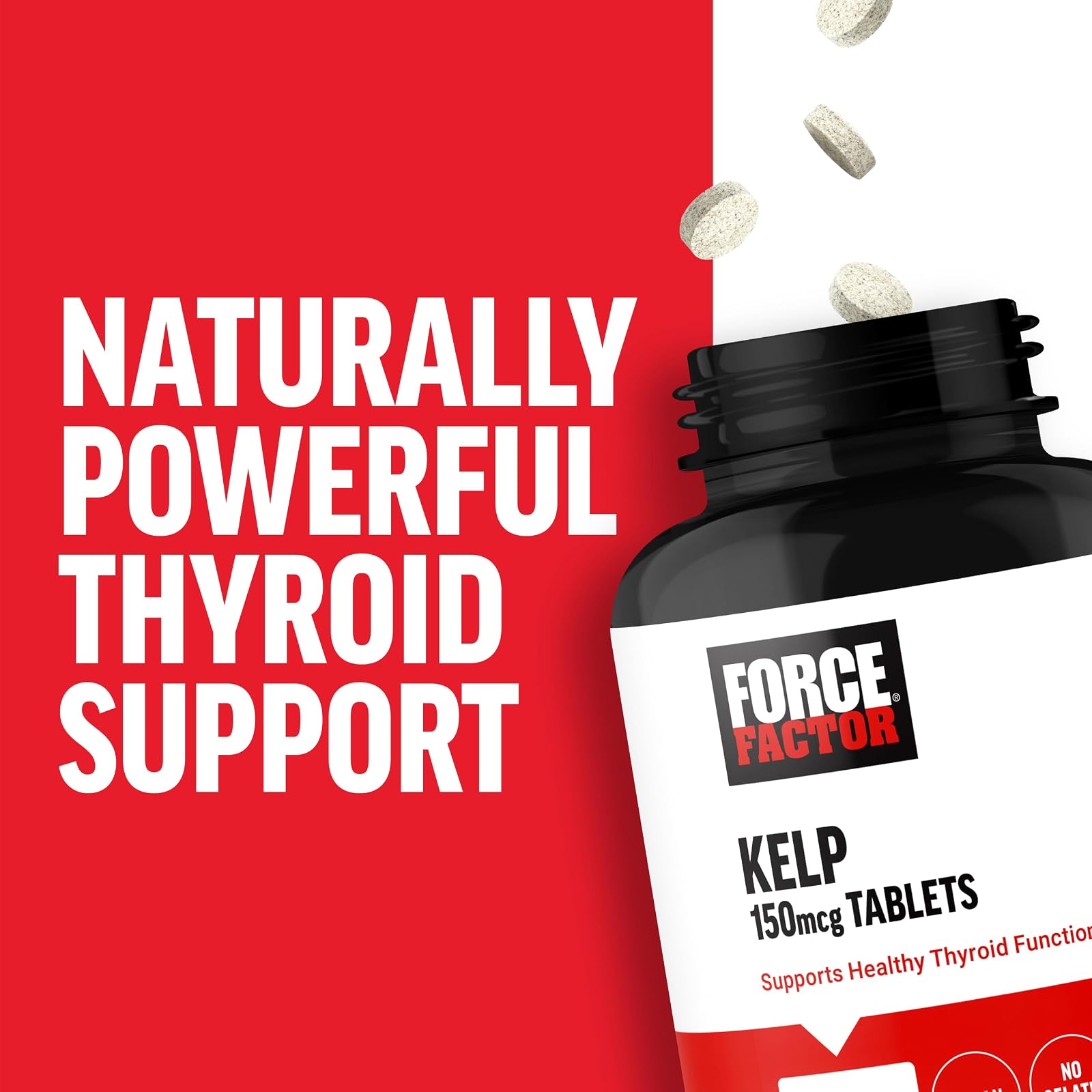 support metabolism with kelp