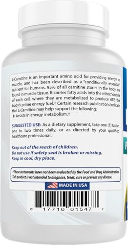 support metabolism with l-carnitine