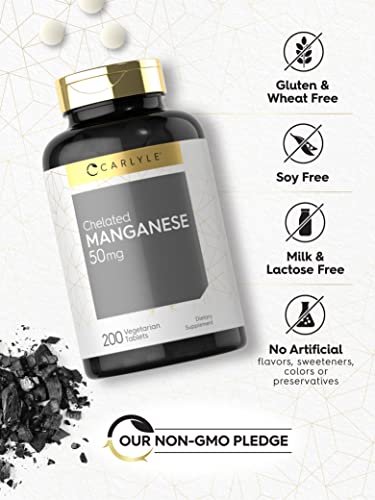 Support metabolism with manganese tablets