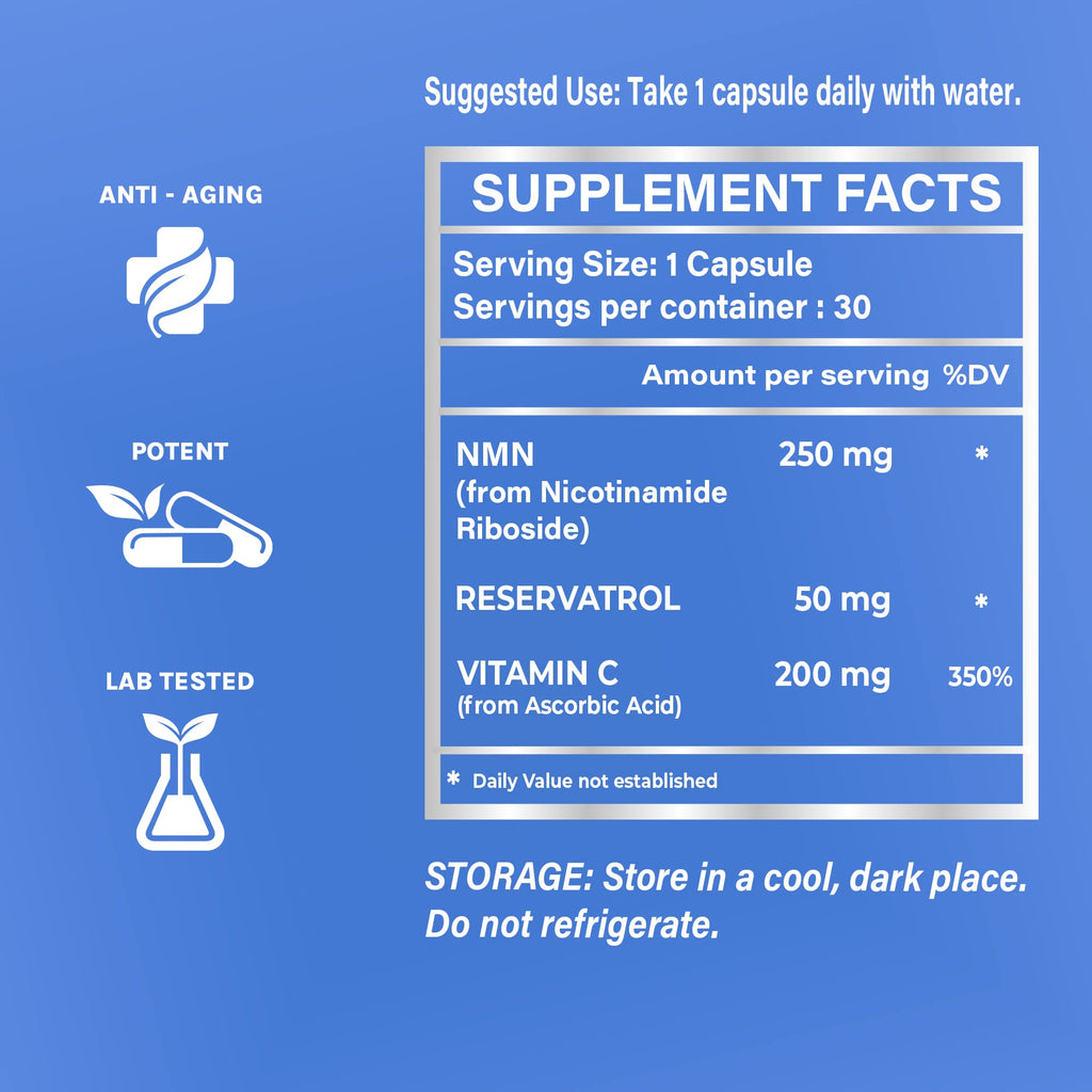 Support metabolism with NMN supplement