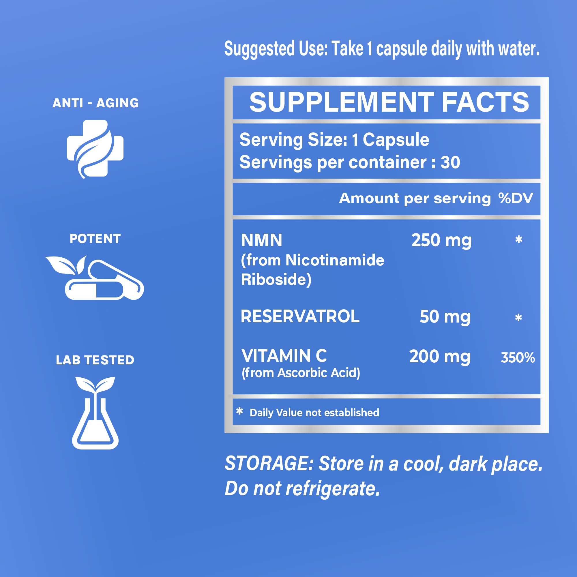 Support metabolism with NMN supplement