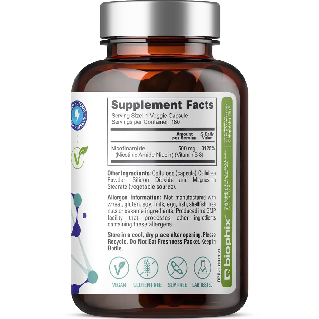 support metabolism with vitamin b3