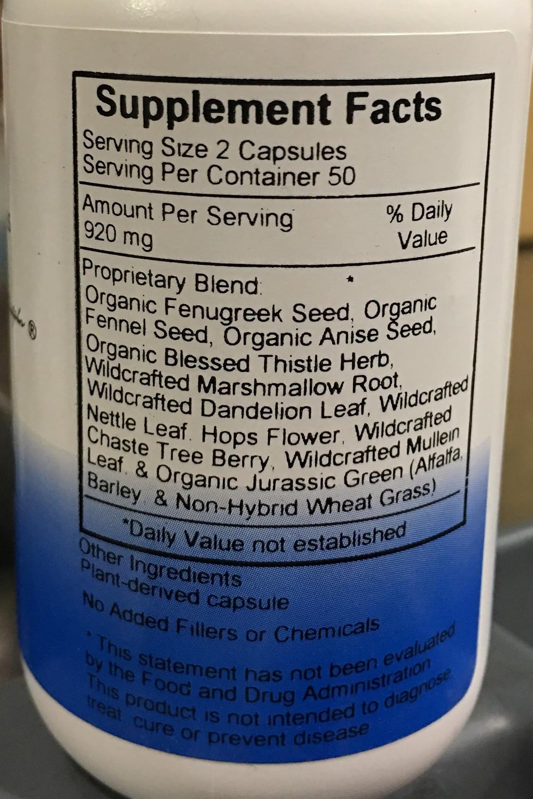 support milk production with capsules