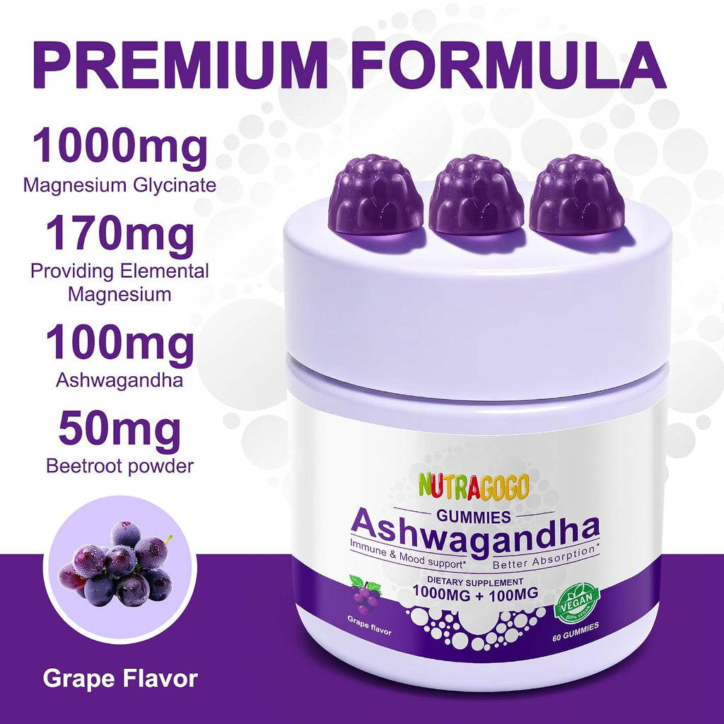 Support mood with ashwagandha gummies
