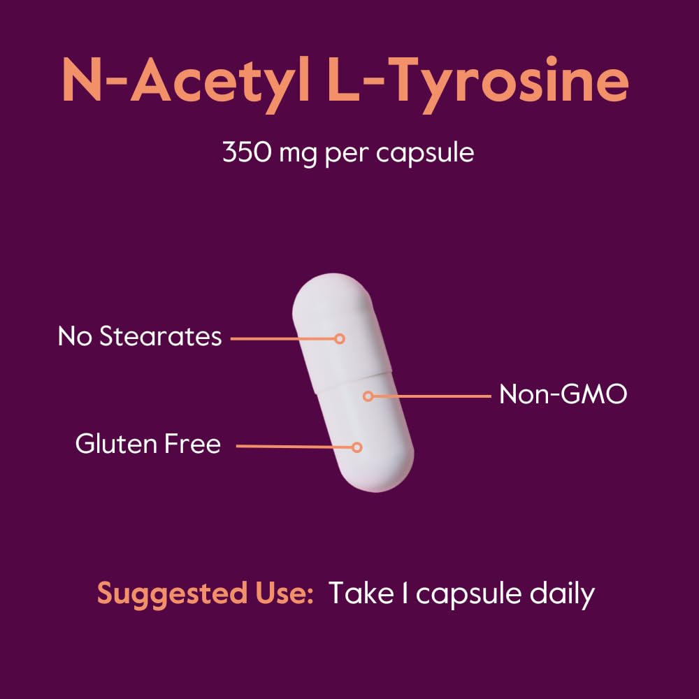Support mood with N-Acetyl L-Tyrosine