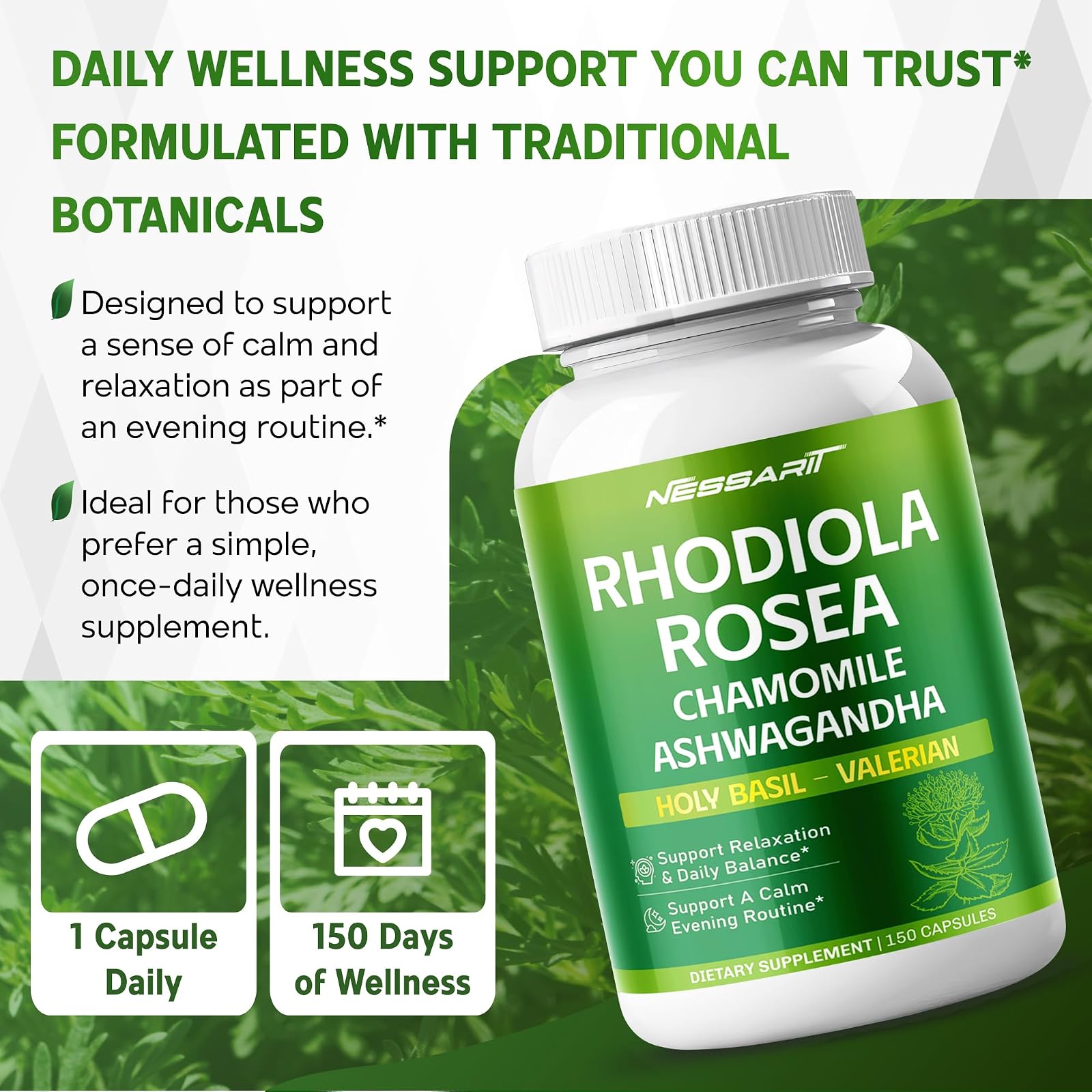 support mood with rhodiola capsules