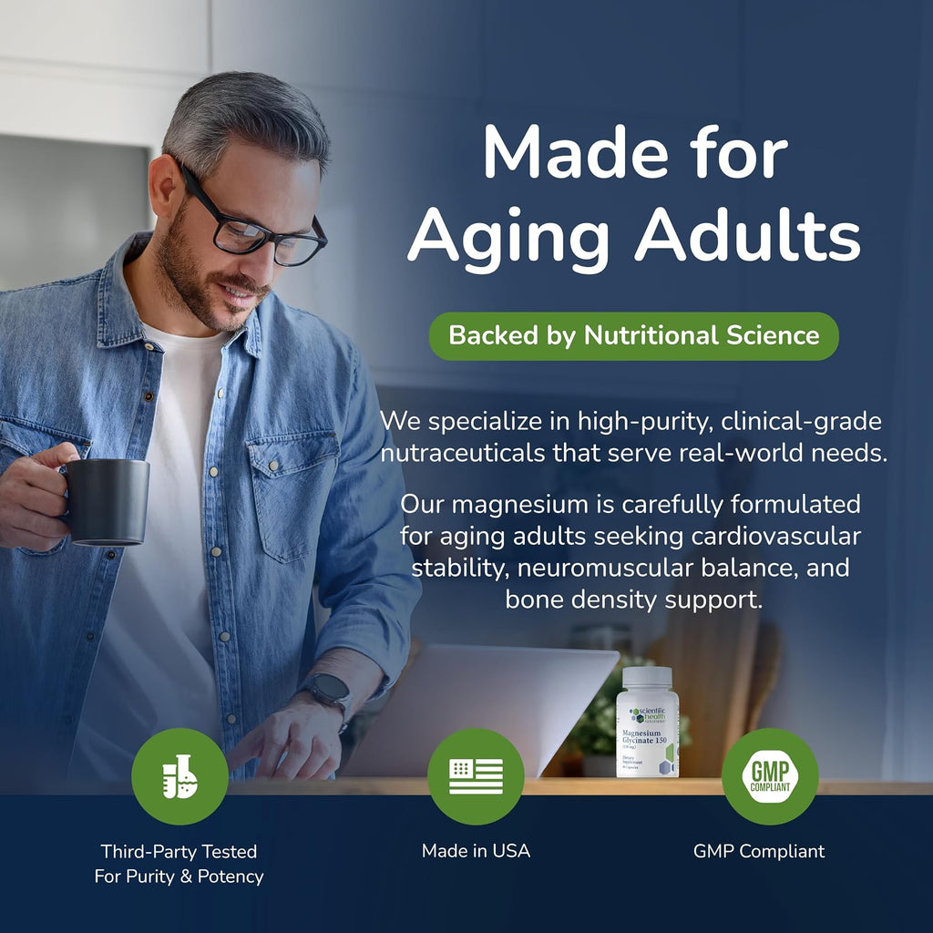 Support muscle function Magnesium Glycinate