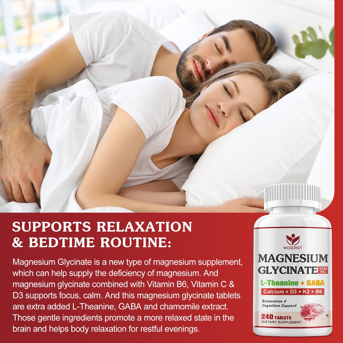 support muscle function magnesium glycinate