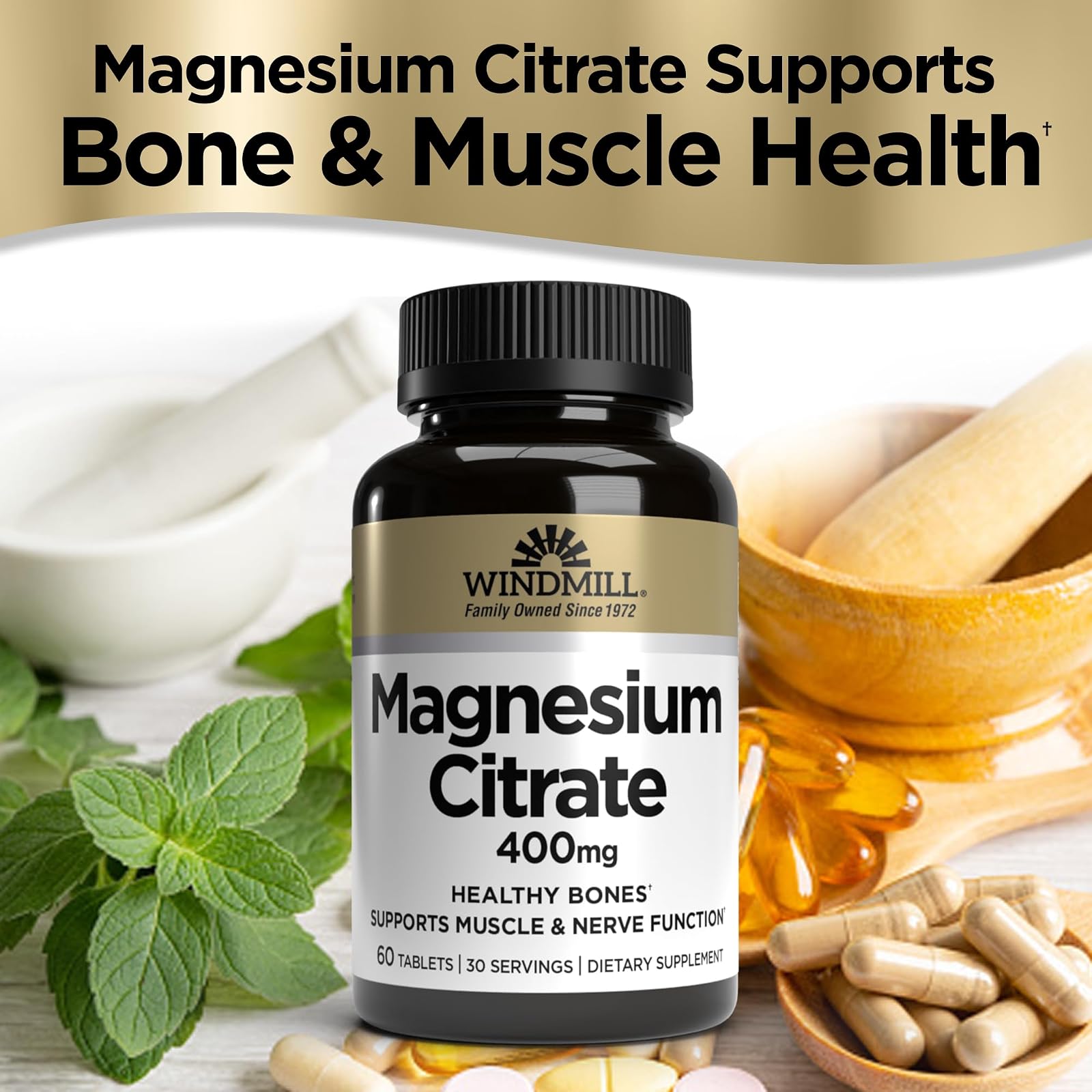 support muscle function with magnesium citrate