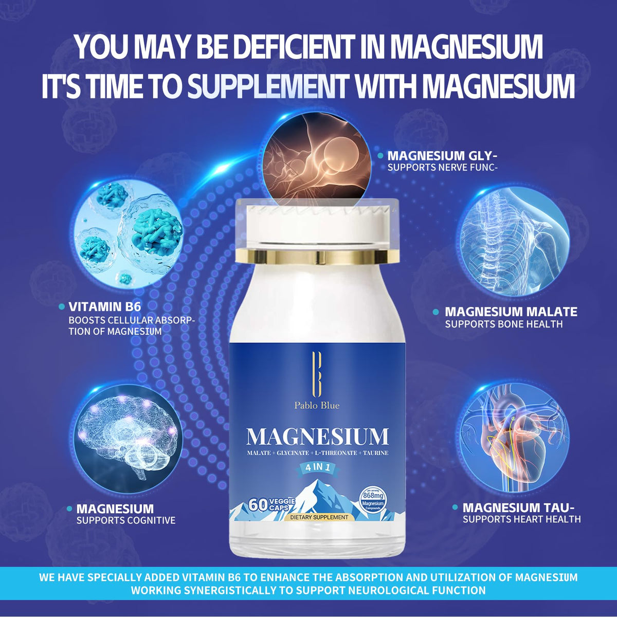 support muscle function with magnesium