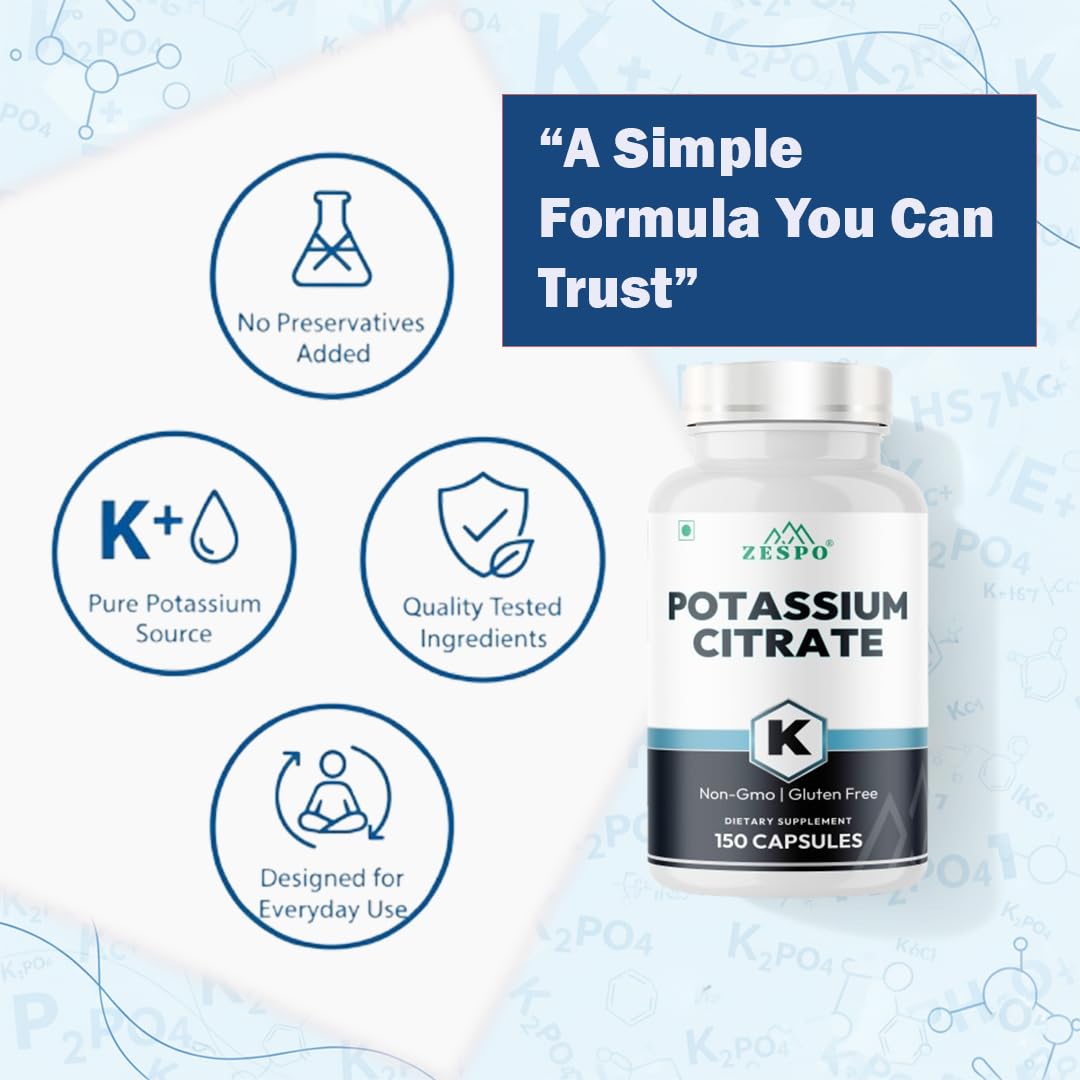 support muscle function with potassium