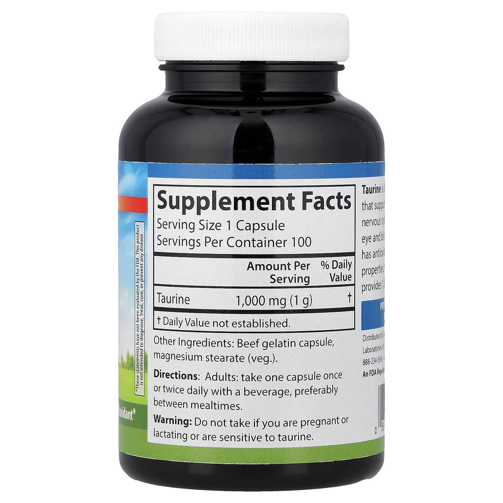 support muscle function with taurine